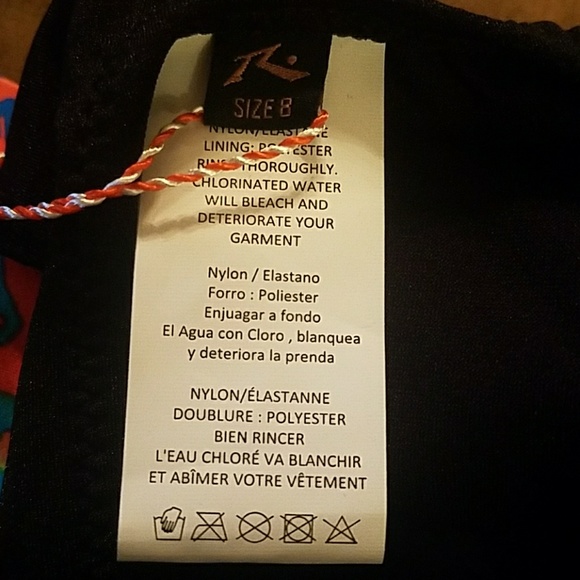 Rusty | Swim | Nwt Rusty Low Back Neon One Piece Small | Poshmark